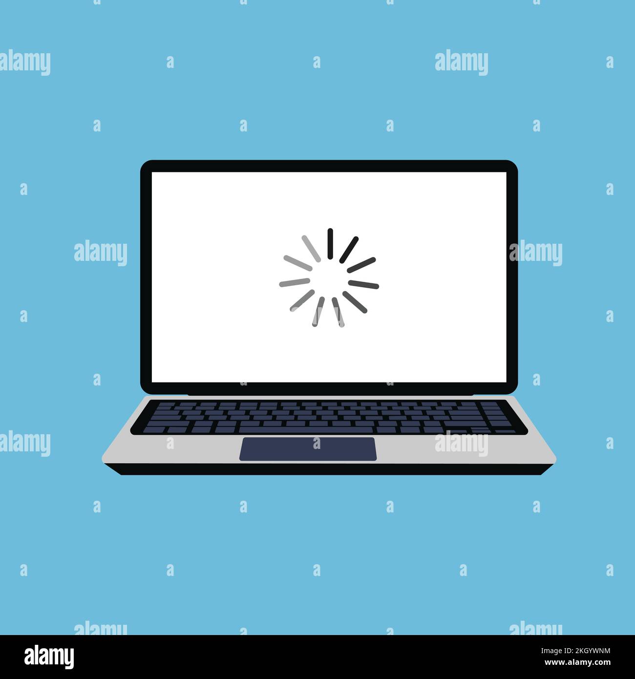 Lined updating icon Stock Vector Images - Alamy