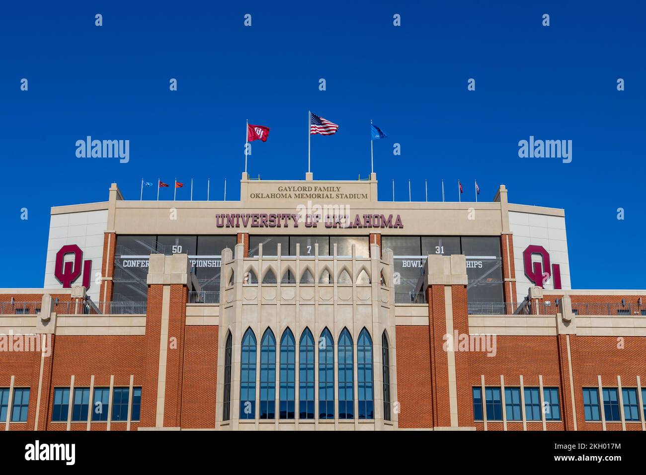 Norman, OK - November 2022: The Switzer Center in front of The Gaylord ...
