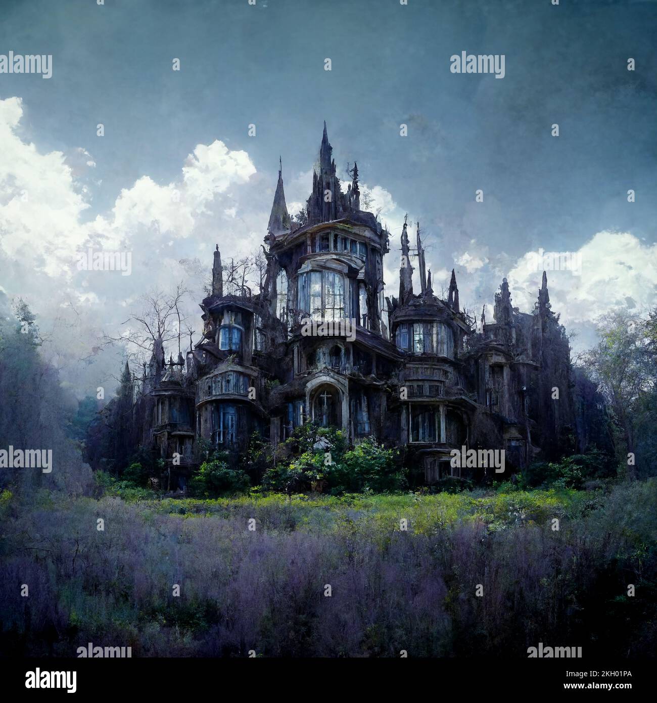 Haunted manor hi-res stock photography and images - Alamy