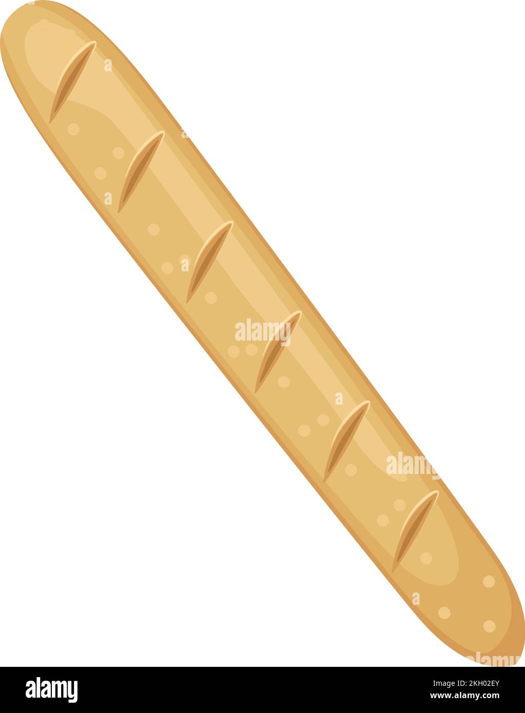Cartoon French Bread