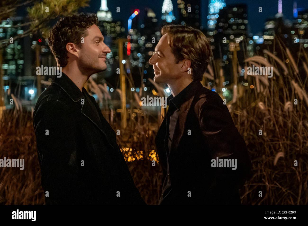 Jim Parsons, Ben Aldridge, "Spoiler Alert" (2022). Photo credit: Linda ...