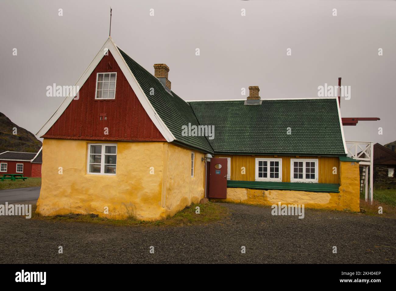 Museum Buildings, Sisimiut, Greenland Stock Photo - Alamy