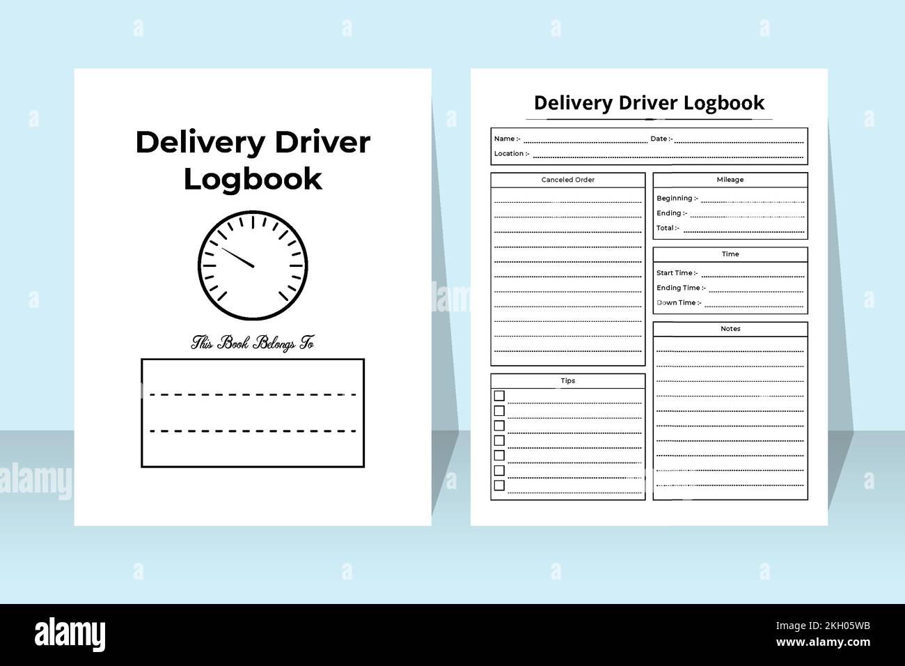 Delivery information tracker Stock Vector Images - Alamy