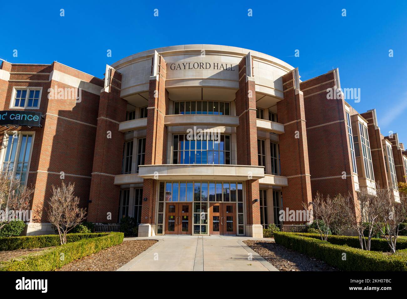 Norman, OK - November 2022: Gaylord Hall on the campus of the ...