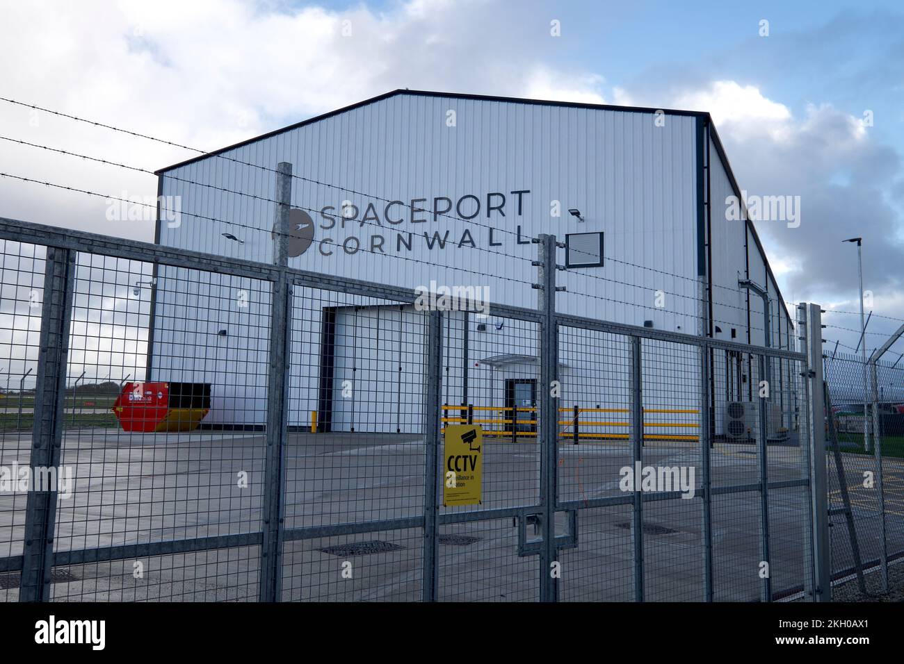 Newquay Cornwall UK 11 22 2022 RAF St Mawgan Spaceport Virgin Orbit ...