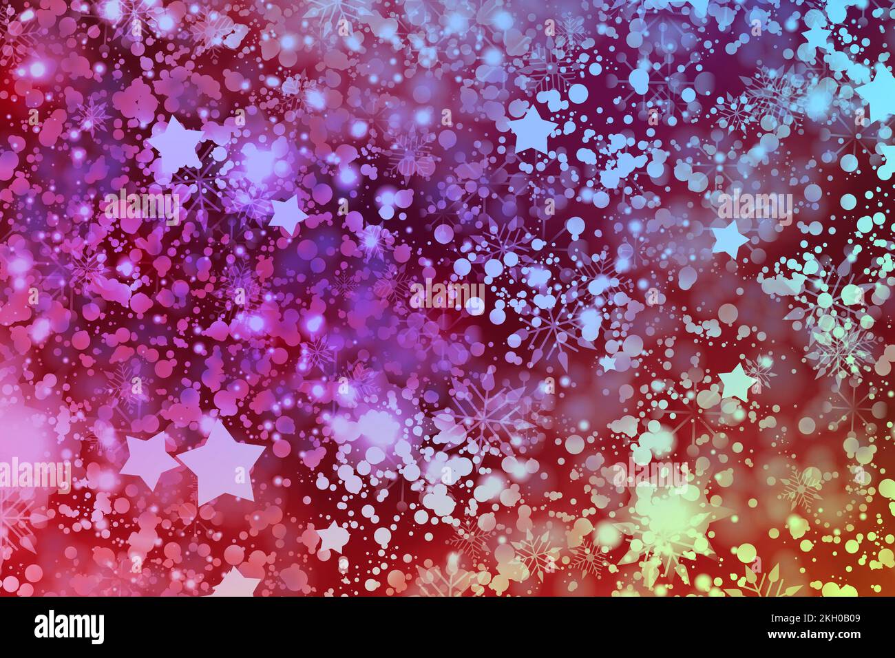 Christmas holidays, Merry christmas, star shines, snow flakes Christmas ...