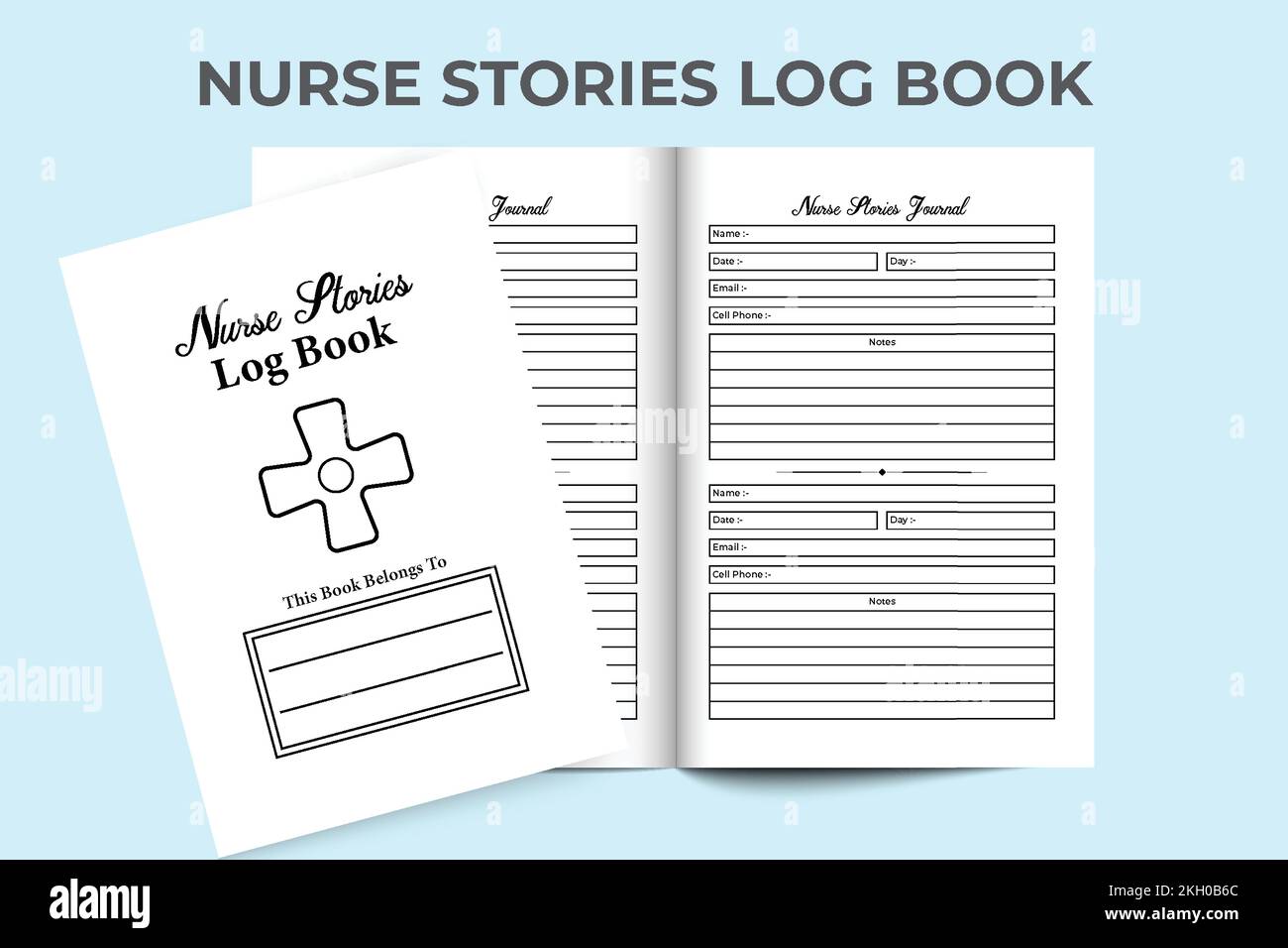 Nurse patient log book hi-res stock photography and images - Alamy
