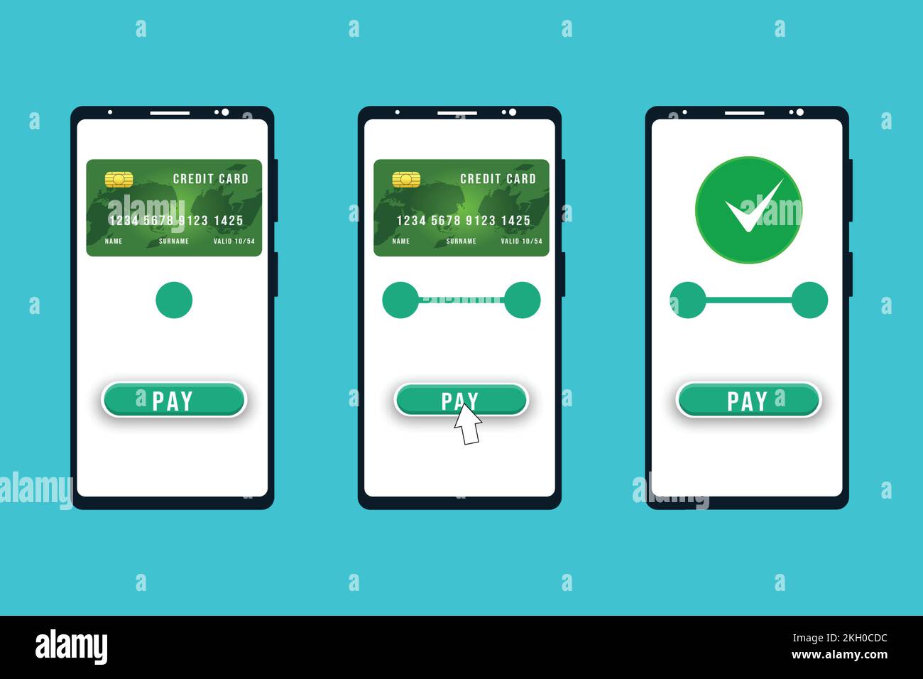 Methods of payment Stock Vector Images - Alamy