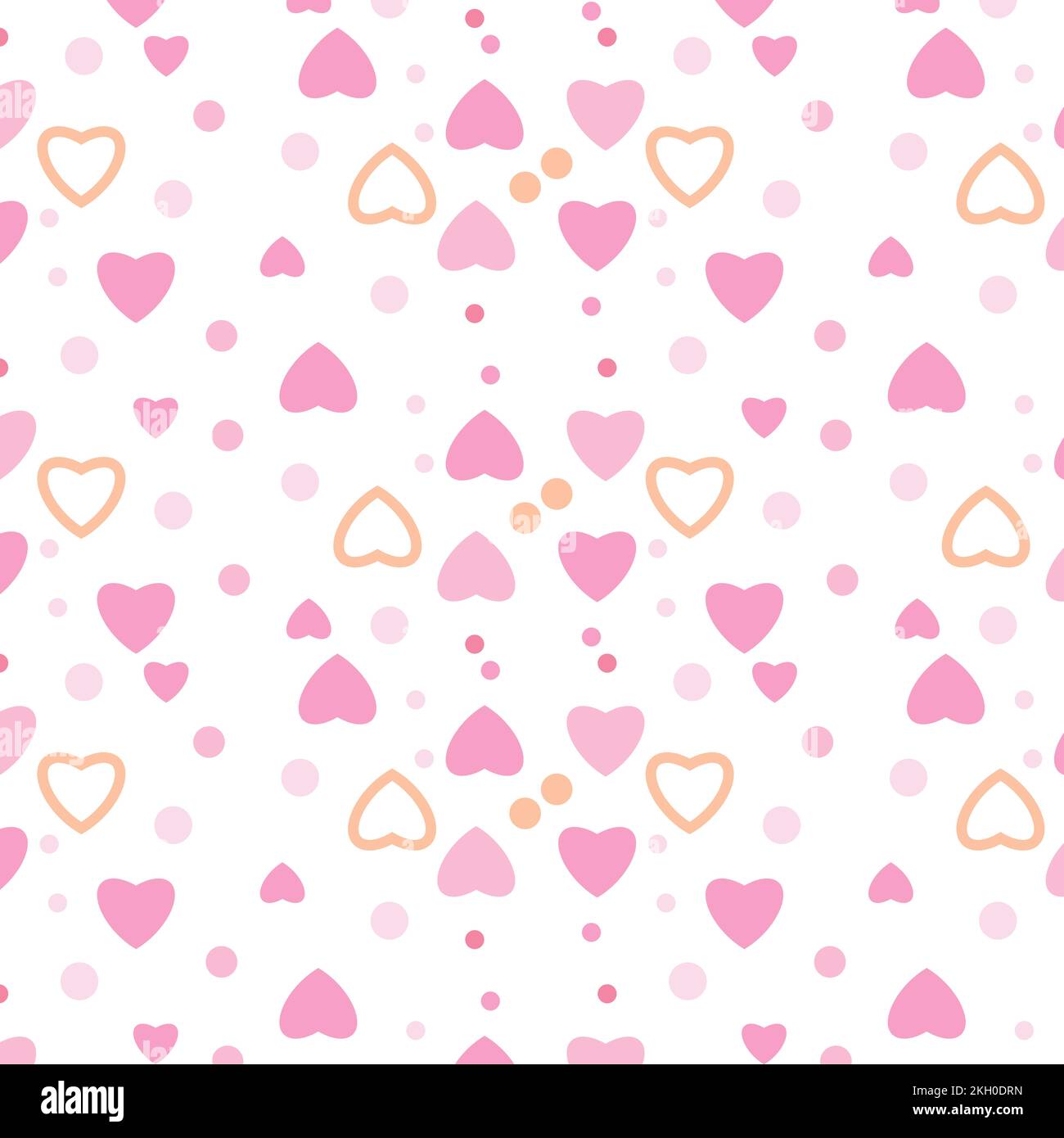 Love shape pattern vector for book cover or wallpaper. Valentine's day ...
