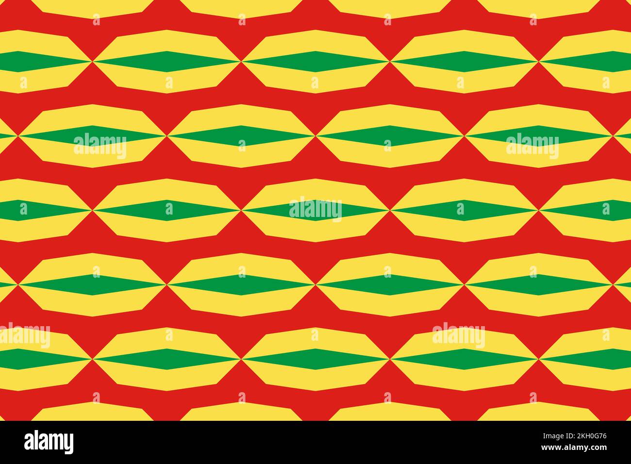 Geometric pattern in the colors of the national flag of Republic of the ...