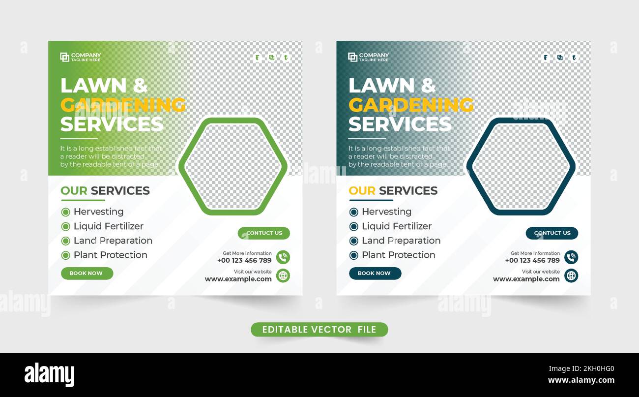 Farming social media post Stock Vector Images - Alamy