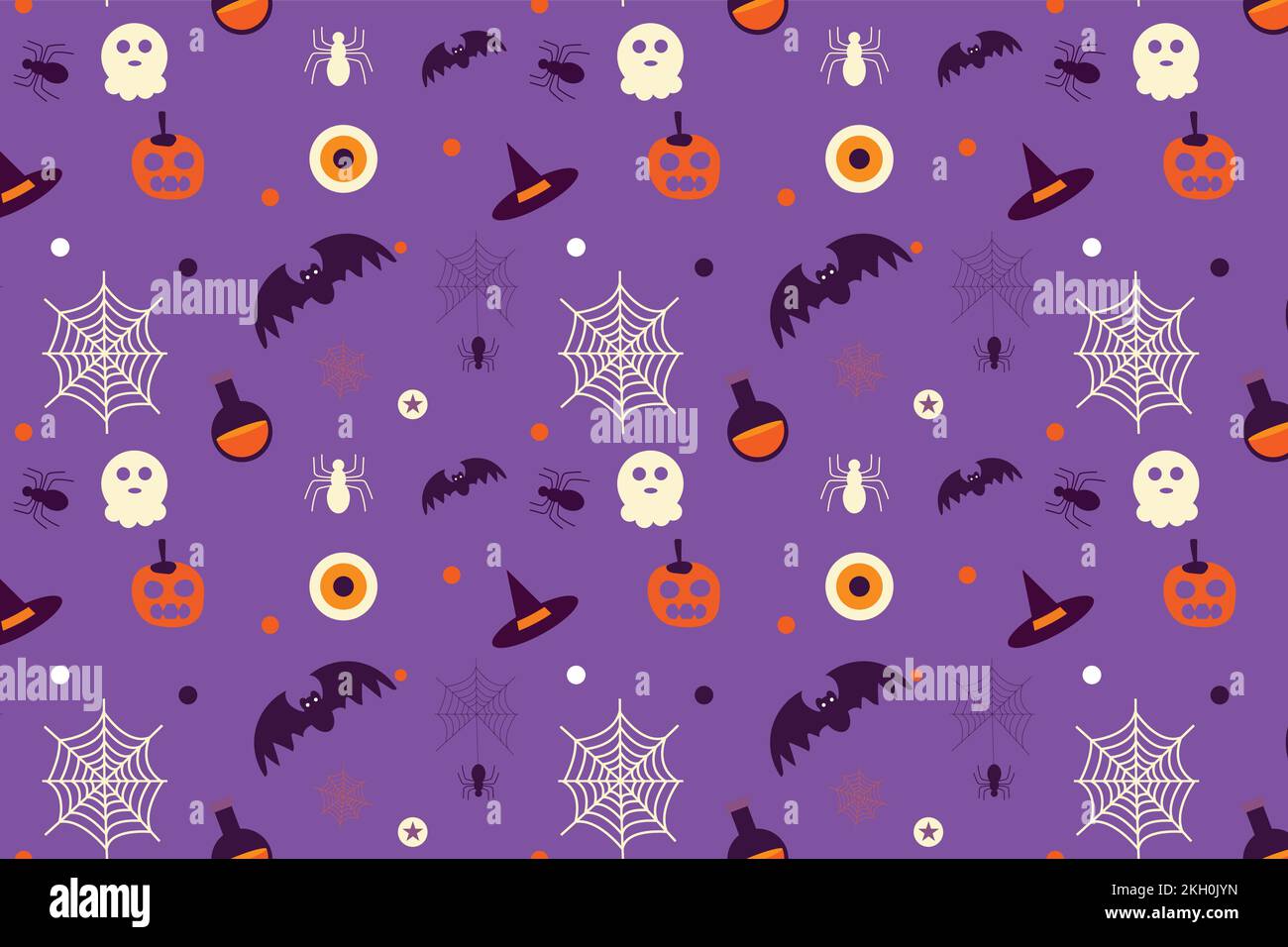 Halloween minimal pattern decoration for book covers and backgrounds ...