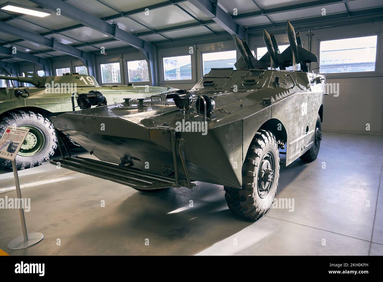 Soviet and Russian military armored amphibious vehicle Stock Photo - Alamy