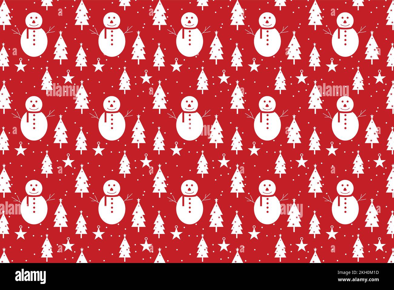 Christmas pattern vector on a red background. Christmas pattern ...