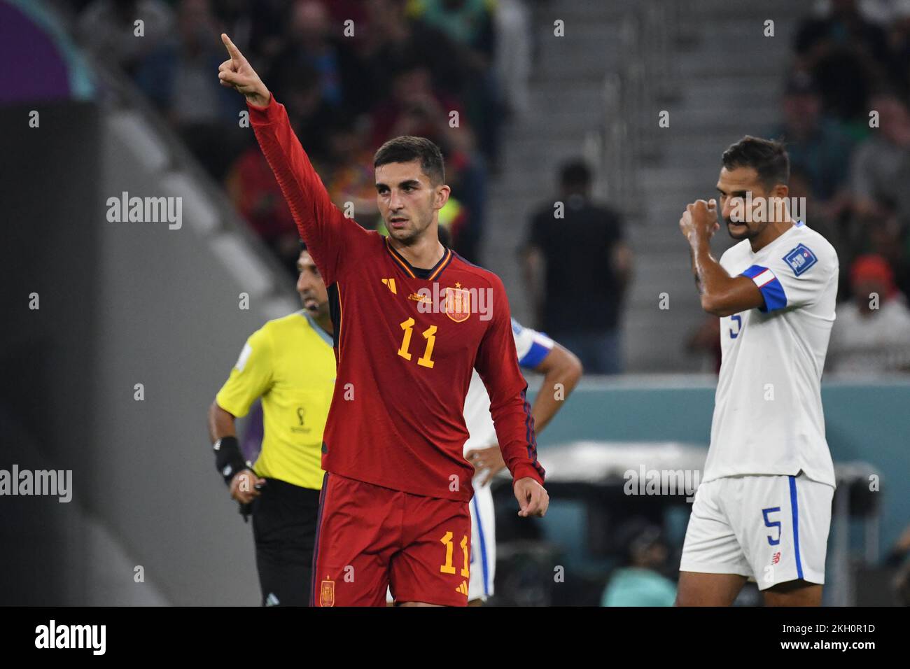 Doha, Qatar. 23rd Nov, 2022. DOHA (QATAR), 11/23/2022 - WORLD CUP/SPAIN ...