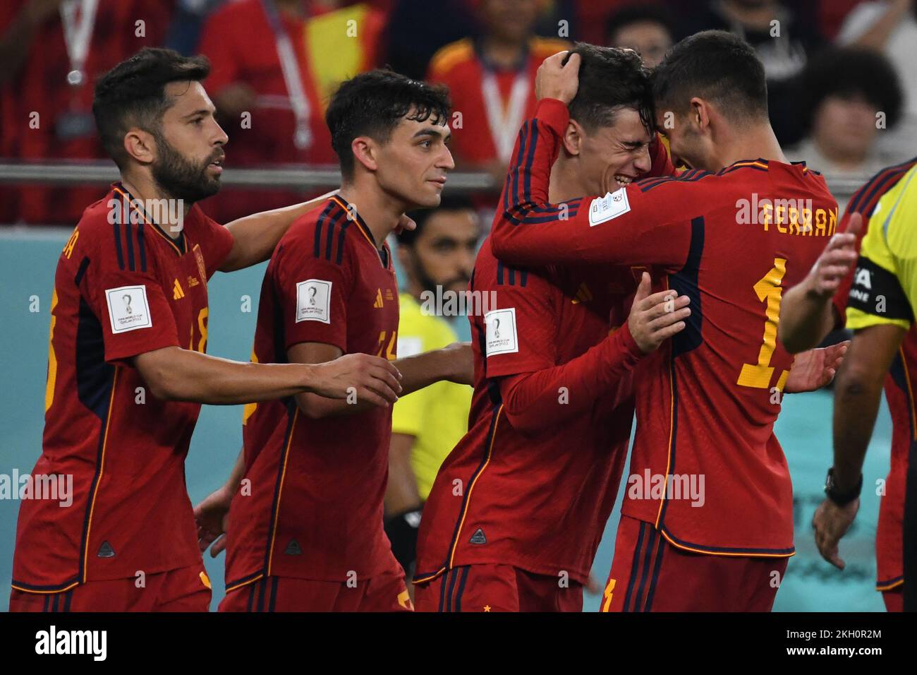 Doha, Qatar. 23rd Nov, 2022. DOHA (QATAR), 11/23/2022 - WORLD CUP/SPAIN ...