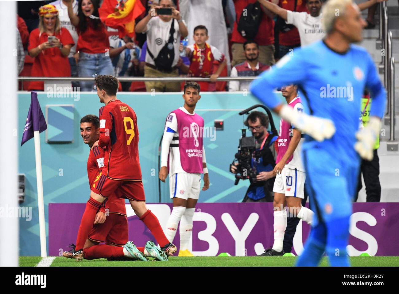 Doha, Qatar. 23rd Nov, 2022. DOHA (QATAR), 11/23/2022 - WORLD CUP/SPAIN ...