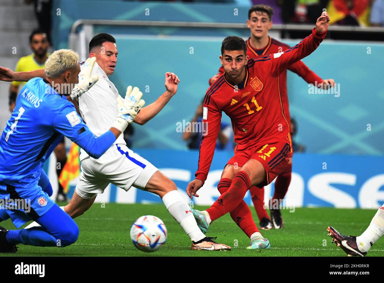 Doha, Qatar. 23rd Nov, 2022. DOHA (QATAR), 11/23/2022 - WORLD CUP/SPAIN ...