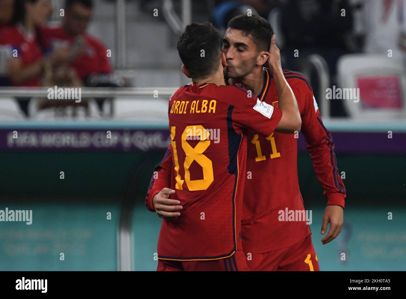 Doha, Qatar. 23rd Nov, 2022. DOHA (QATAR), 11/23/2022 - WORLD CUP/SPAIN ...
