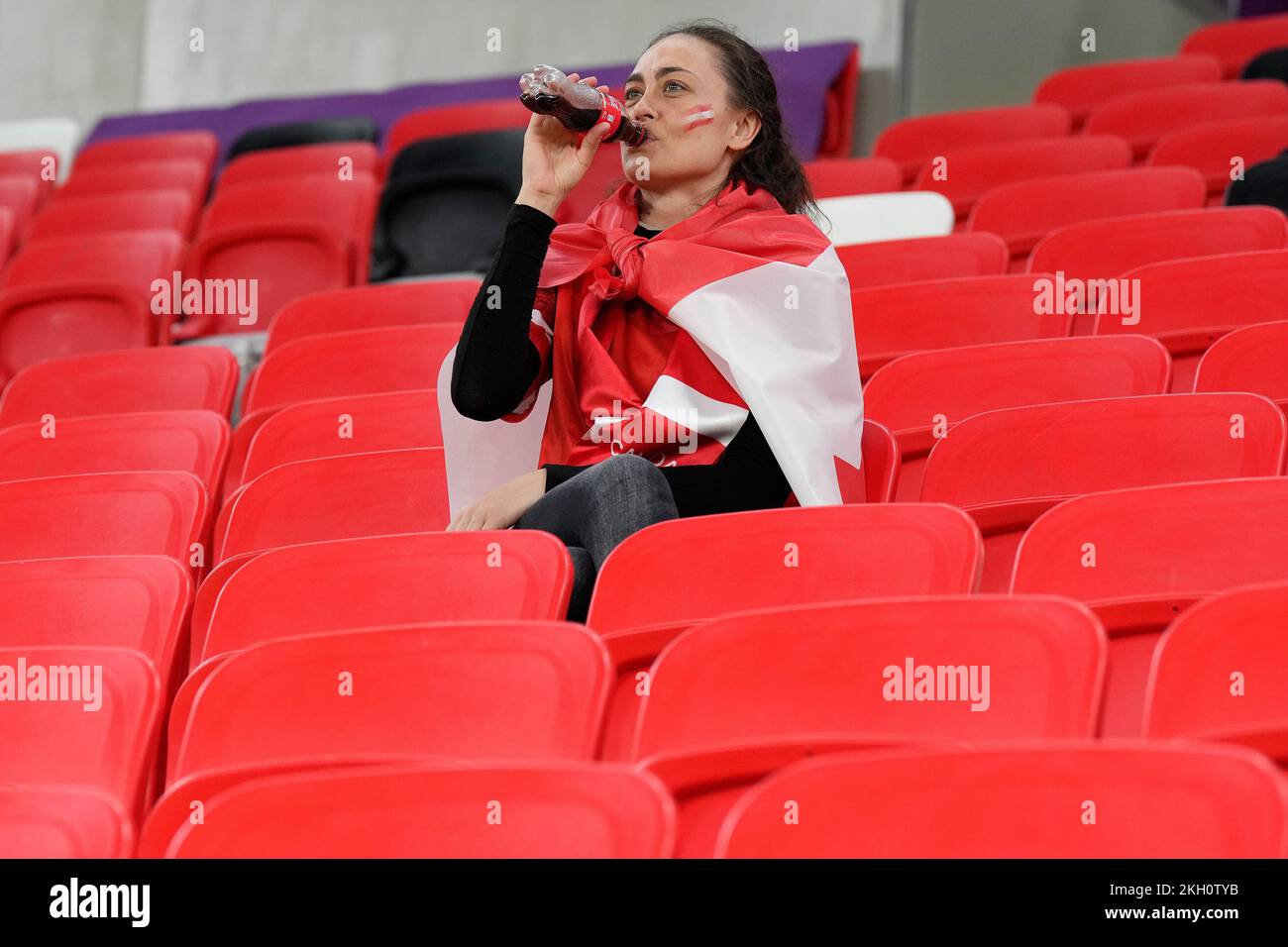 AR-RAYYAN, 23-11-2022 Ahmad Bin Ali Stadium, World Cup 2022 in Qatar game between Belgium and ...