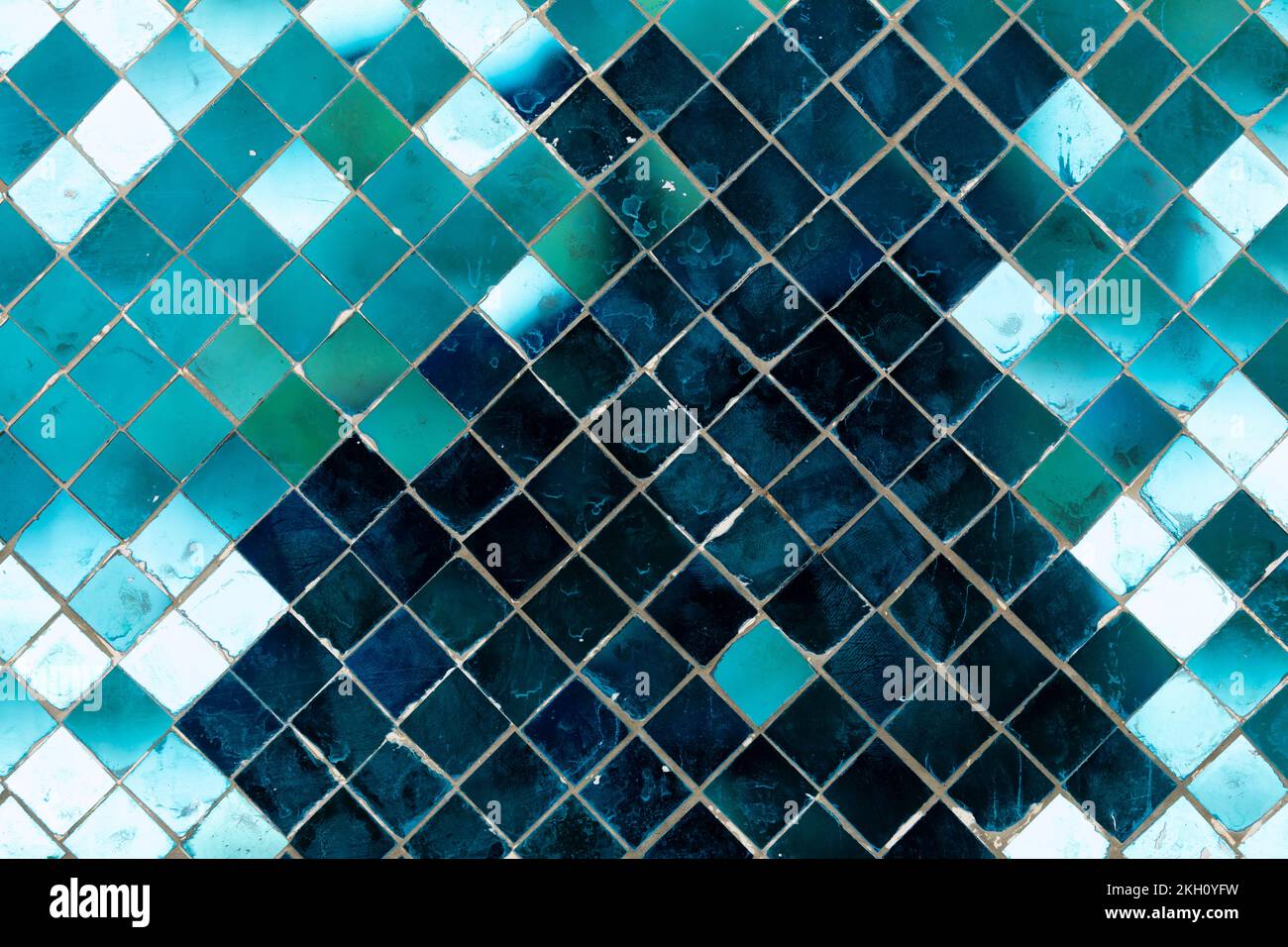 Background and texture of bright stained glass decorating the walls and ...