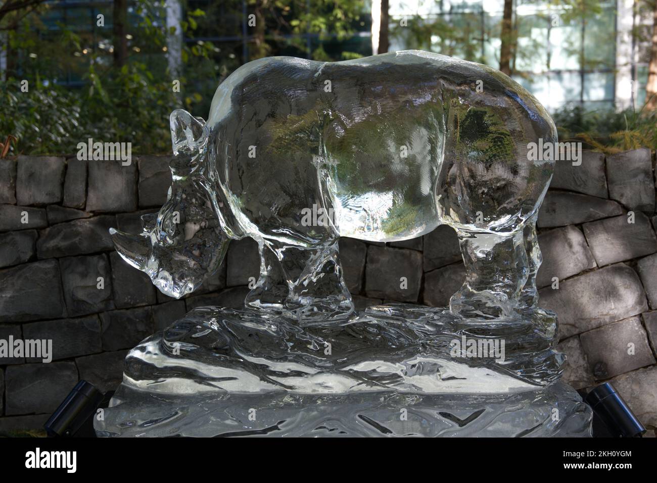 Animal ice sculpture hi-res stock photography and images - Alamy