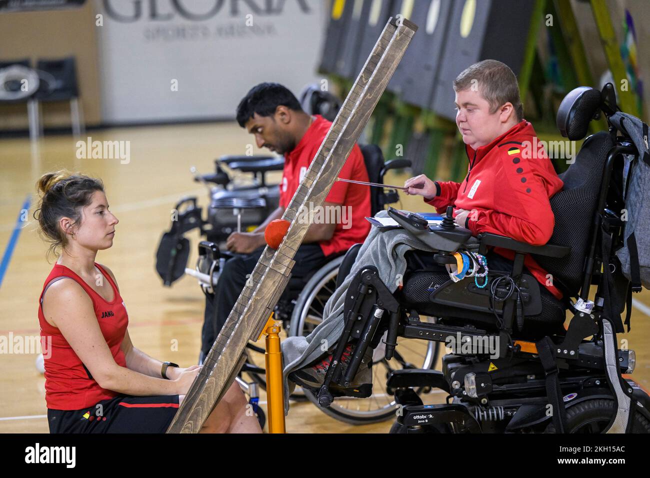 Belgian para athlete Francis Rombouts and Belgian para athlete Arno Van ...
