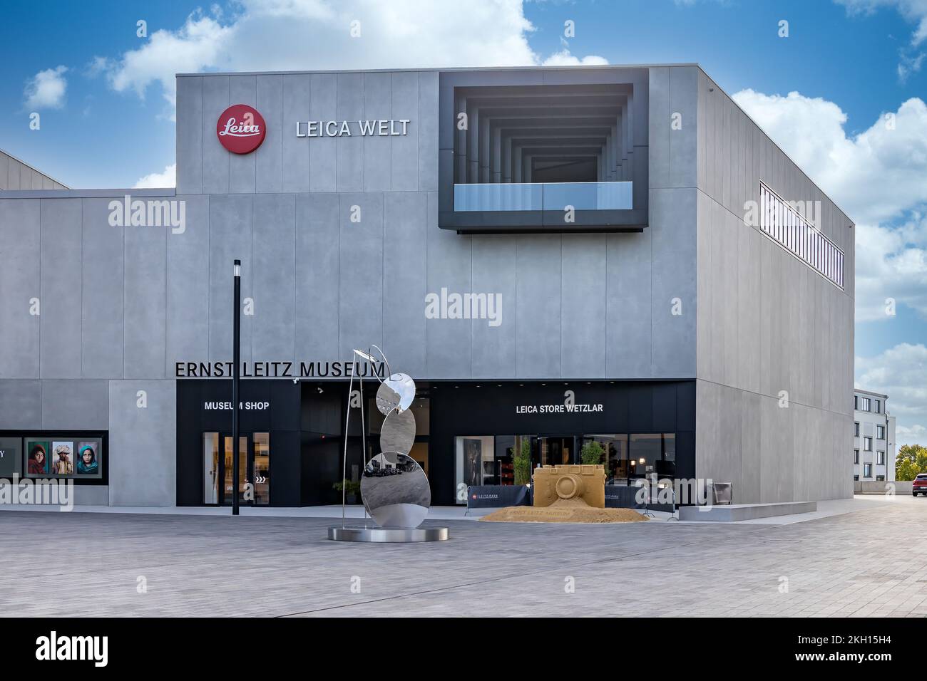 WETZLAR, GERMANY - 2021-10-01: ERNST LEITZ MUSEUM - Industrial part of ...