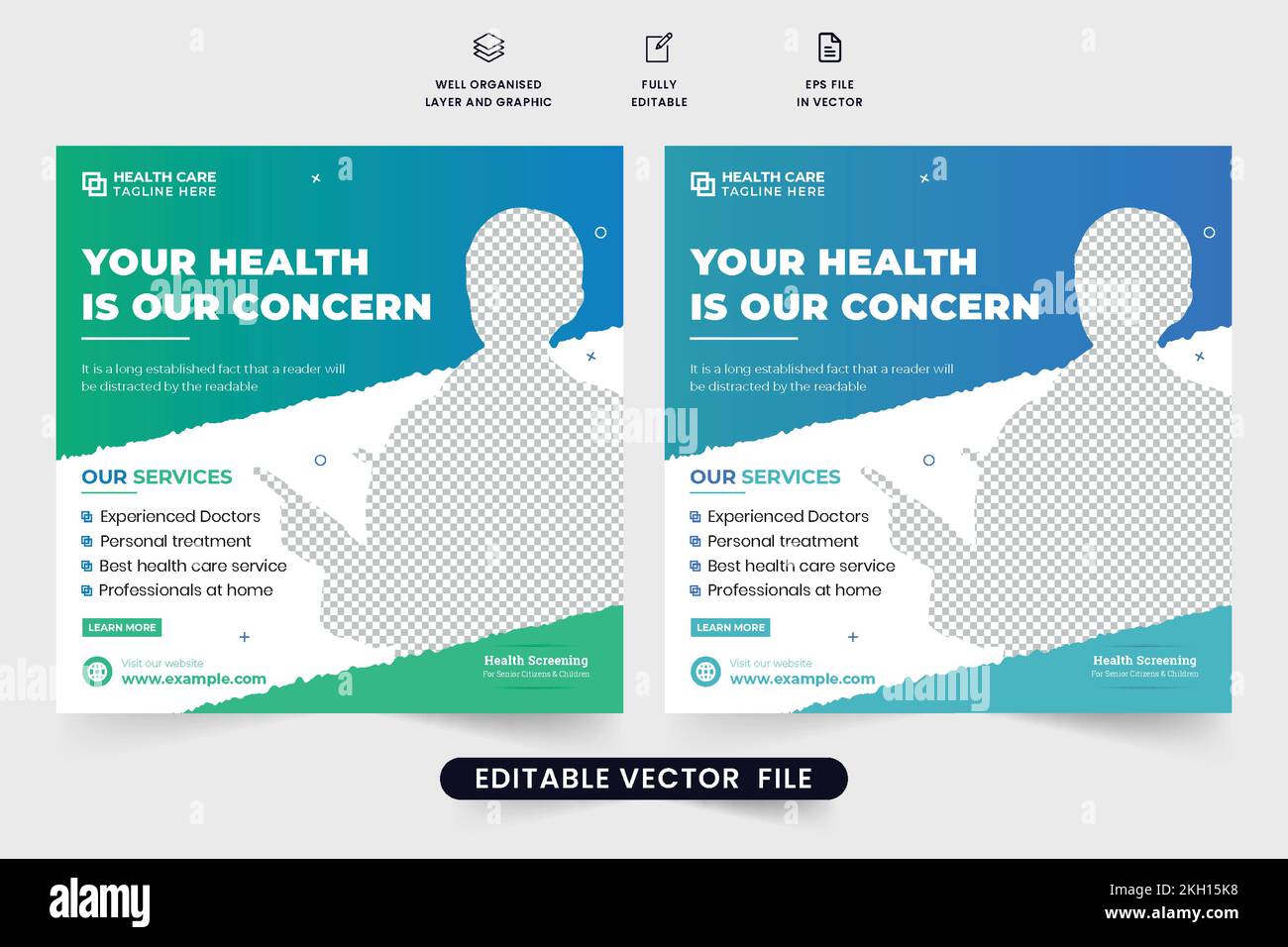 Special medical treatment social media post design for marketing ...