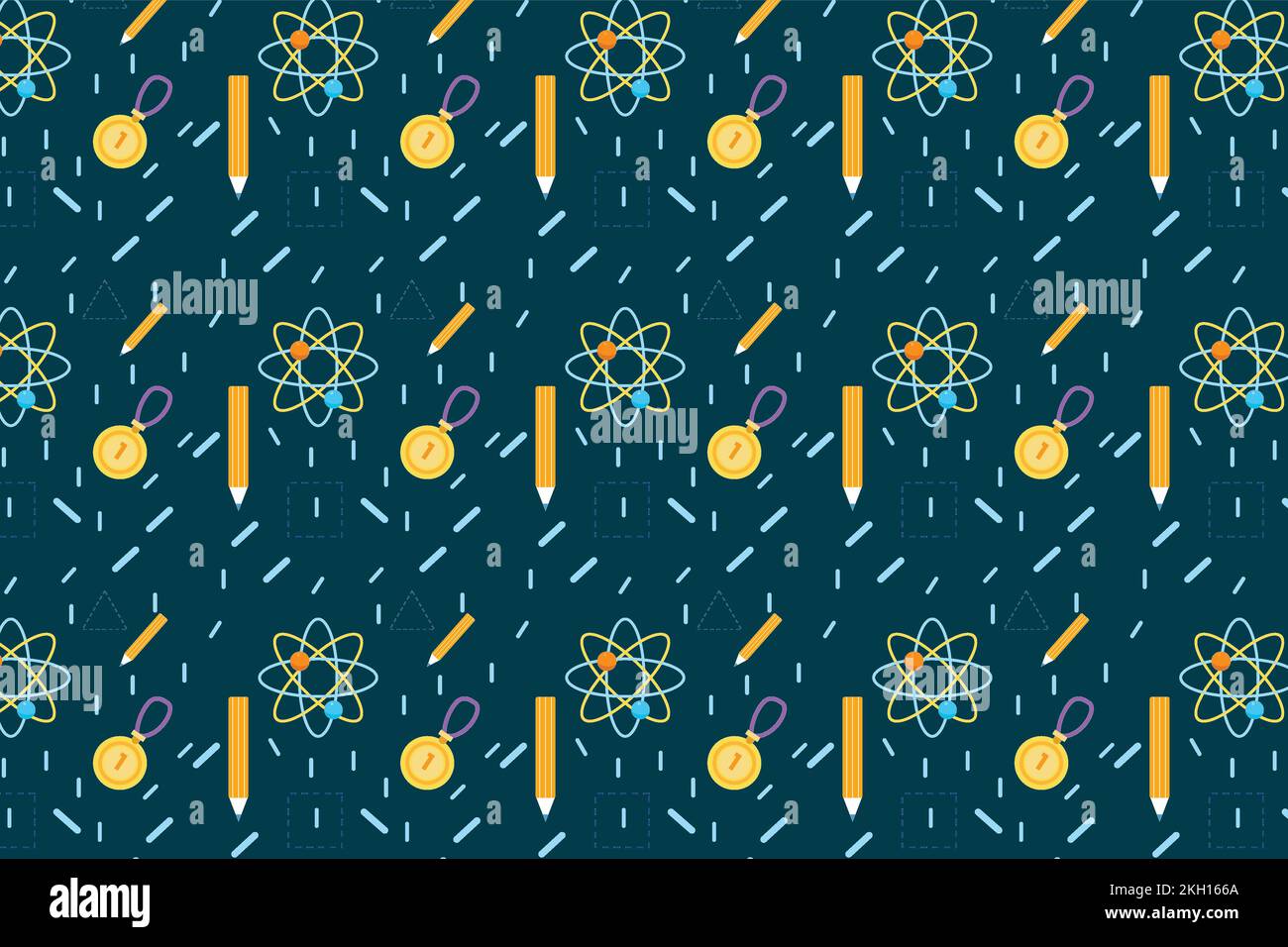 Minimal Education Pattern Decoration With Atomic Structure Pencil And