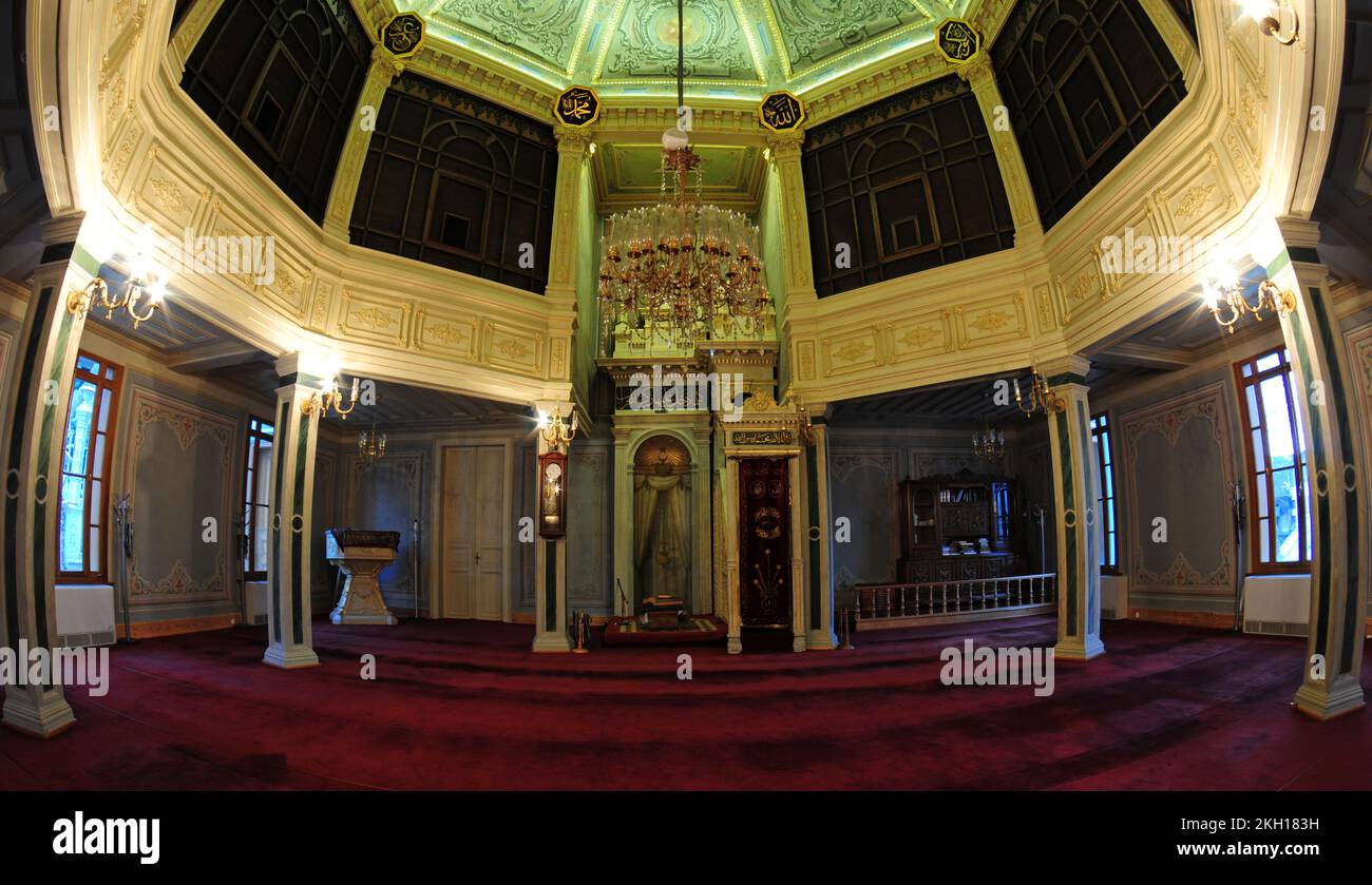 Located in Istanbul, Turkey, Ertugrul Tekke Mosque was built in 1887 ...