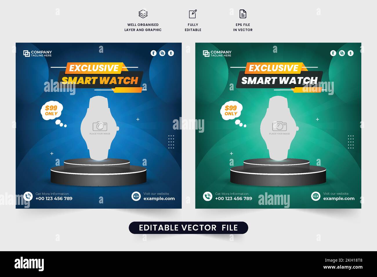 Smartwatch mega sale Stock Vector Images - Alamy