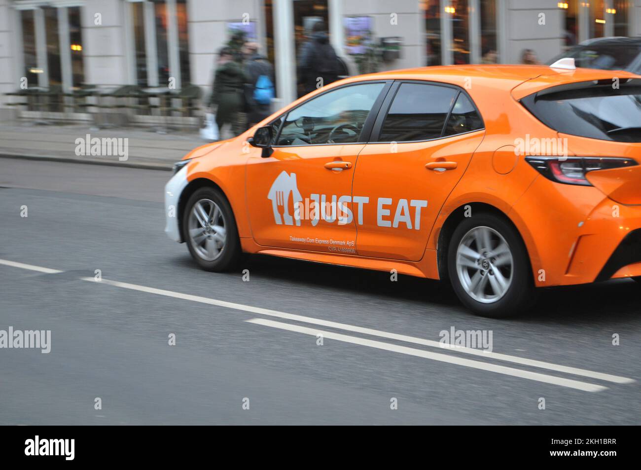 Just eat vehcile hi-res stock photography and images - Alamy