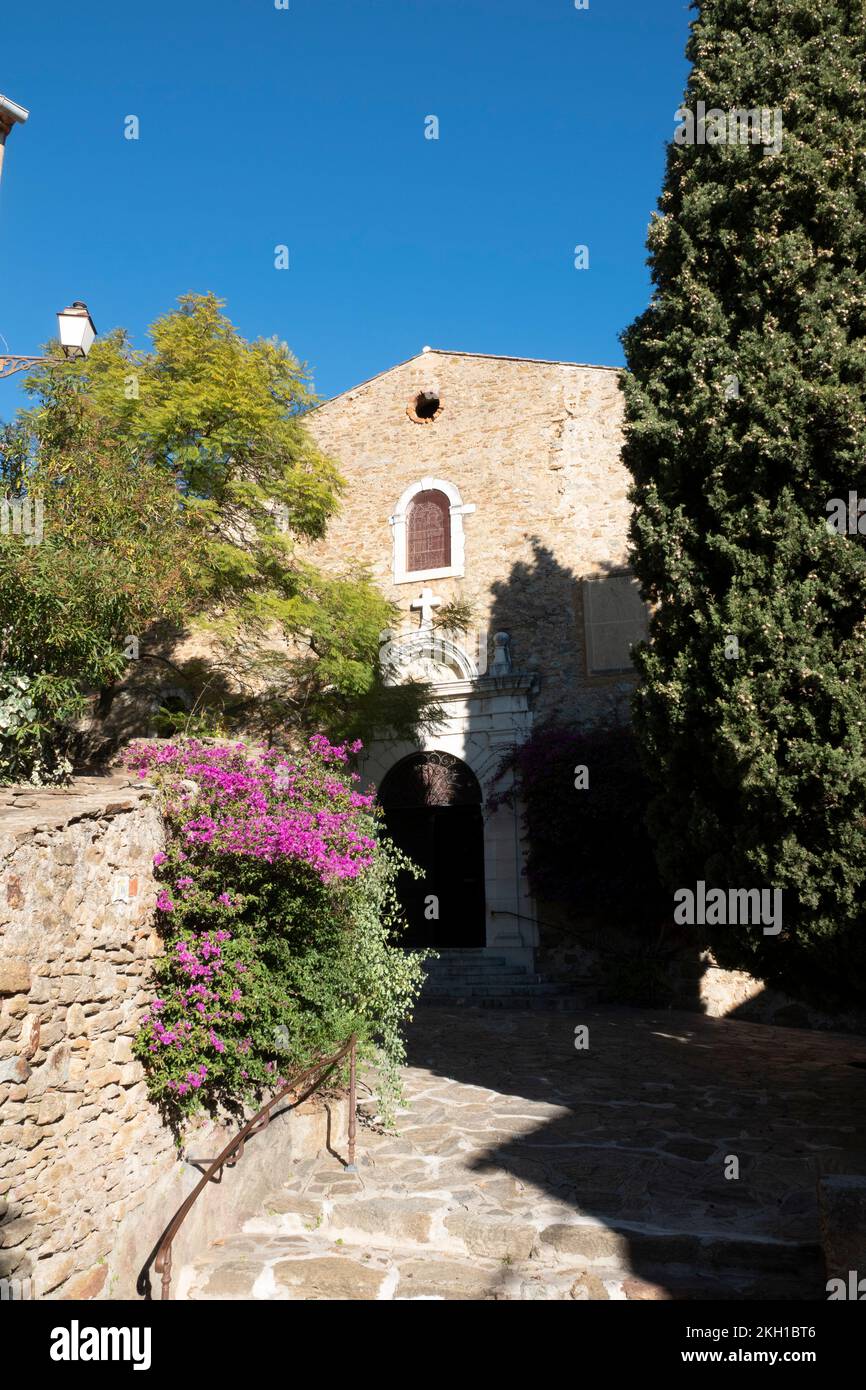 Bormes les Mimosas, charming village in the south of France Stock Photo - Alamy