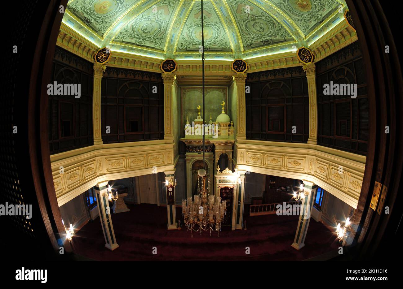 Located in Istanbul, Turkey, Ertugrul Tekke Mosque was built in 1887 ...