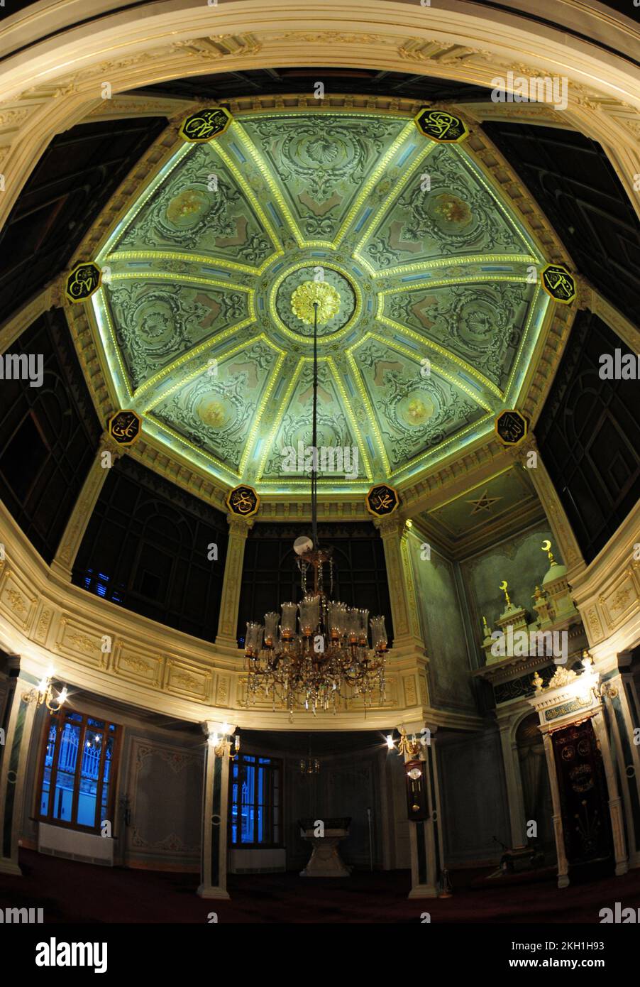 Located in Istanbul, Turkey, Ertugrul Tekke Mosque was built in 1887 ...