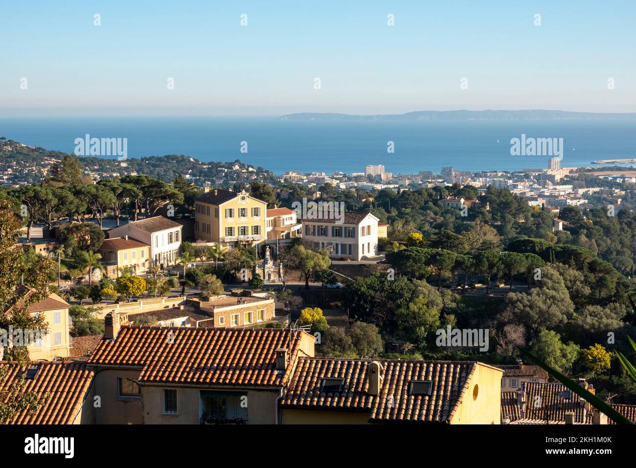Bormes les Mimosas, charming village in the south of France Stock Photo - Alamy