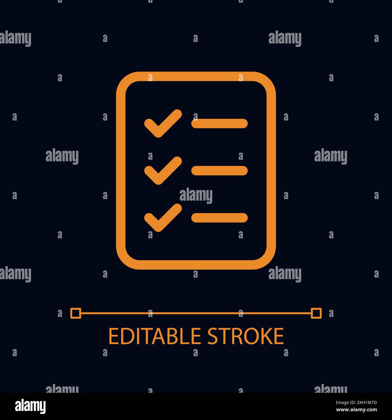 Checklist of completed tasks pixel perfect glassmorphism ui icon for ...