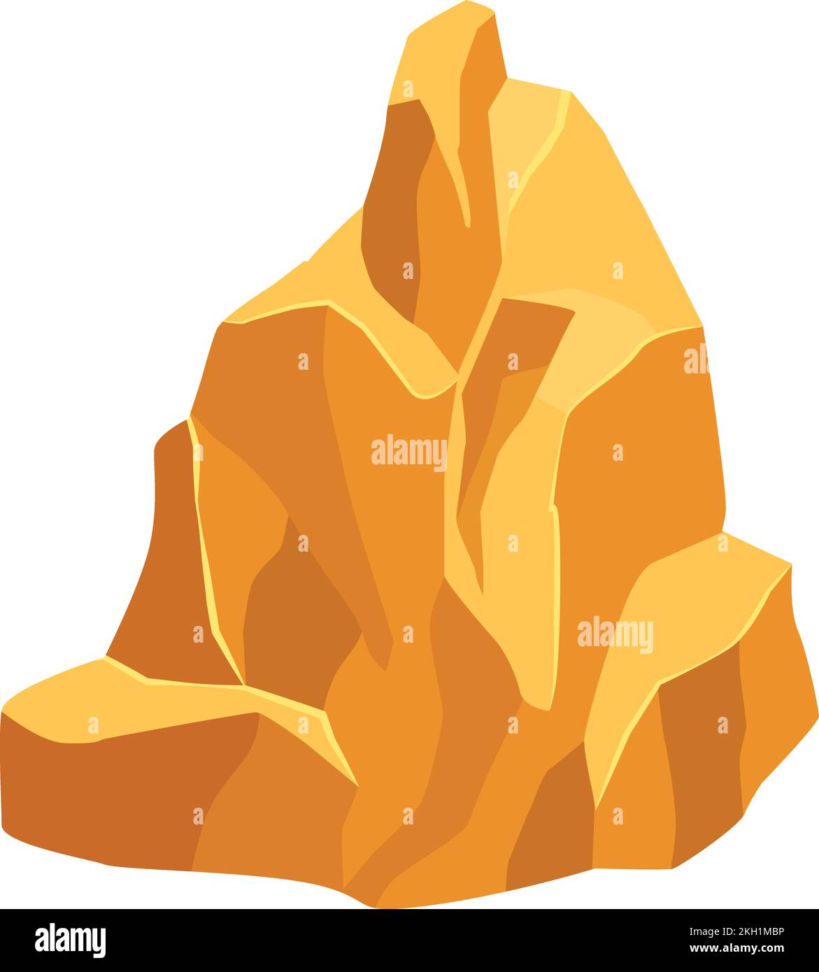 Gold nugget cartoon Stock Vector Images - Alamy
