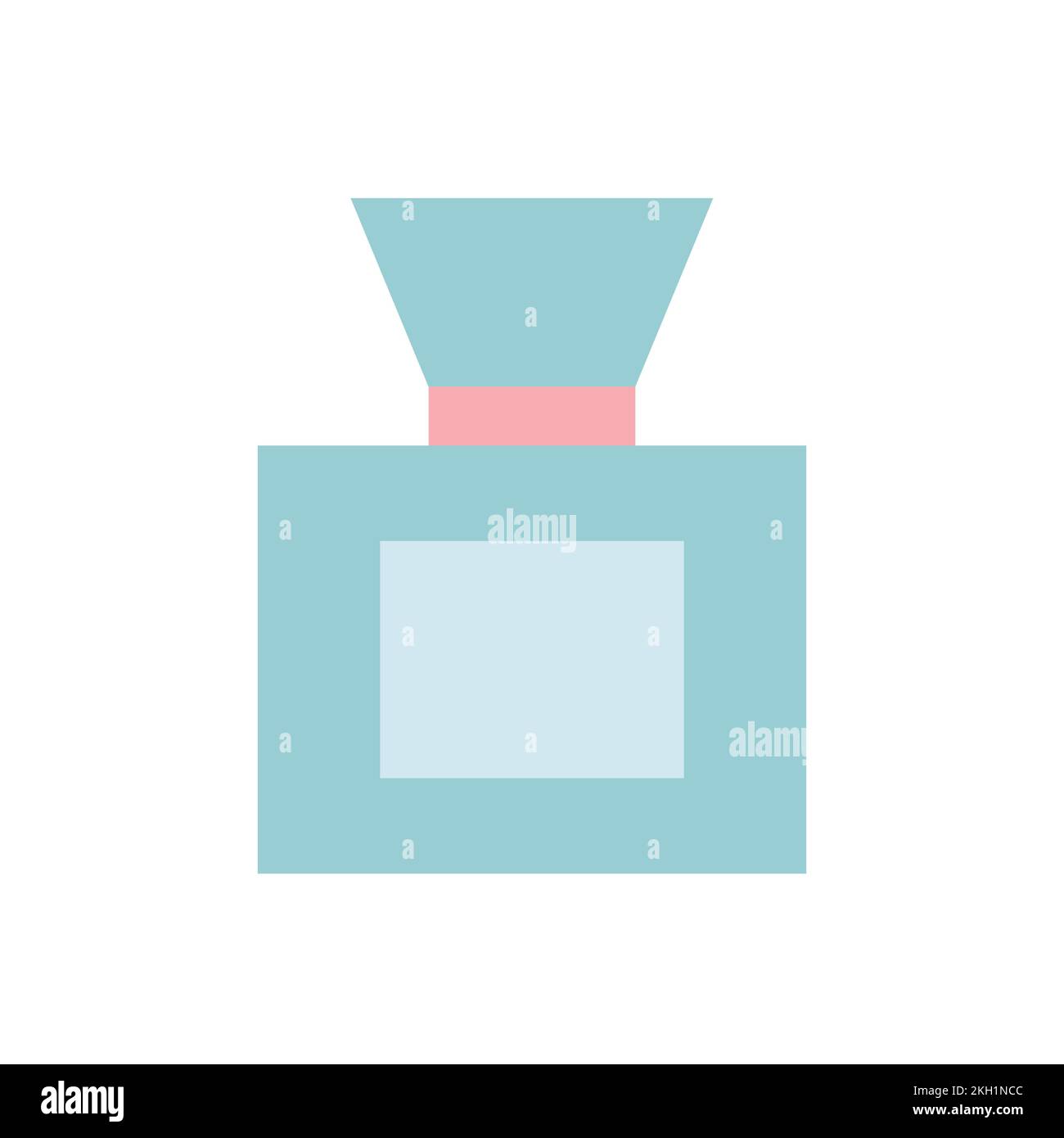 Vector flat style perfume glass bottle Stock Vector Image & Art - Alamy
