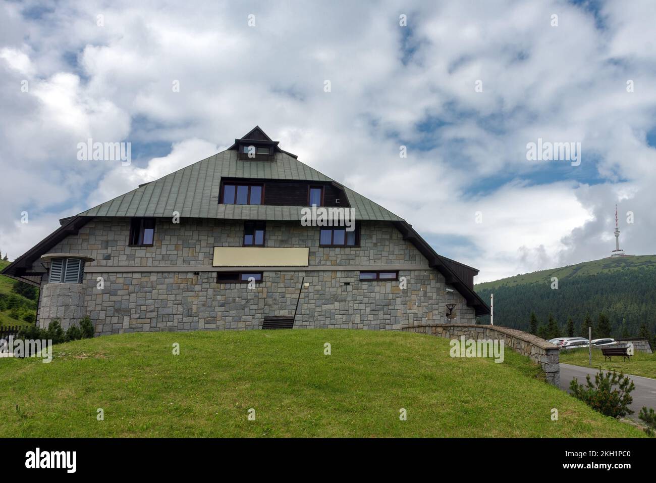 Mountain hotel under Praded , the highest hill of Jesenik mountains ...