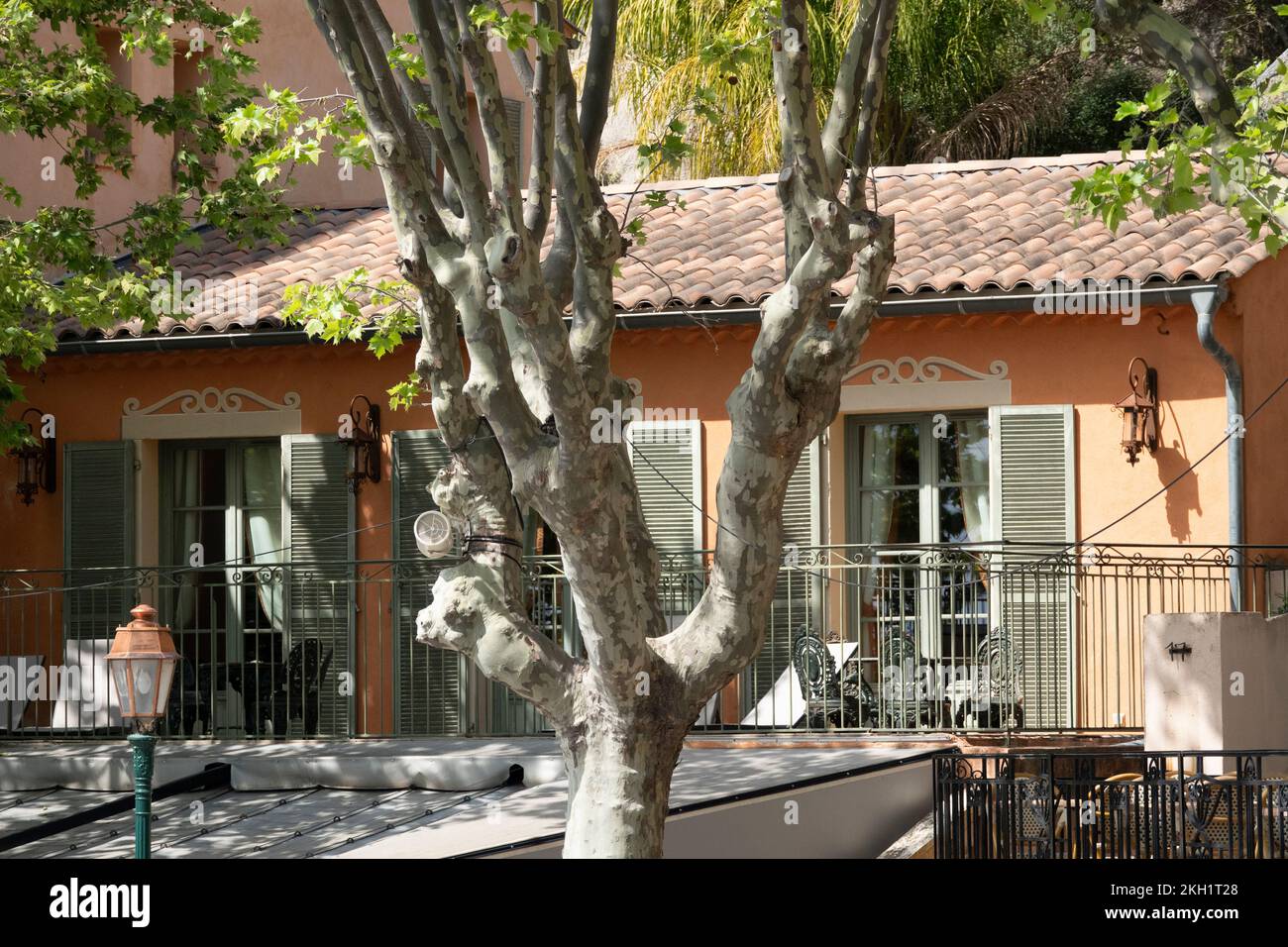 Bormes les Mimosas, charming village in the south of France Stock Photo - Alamy