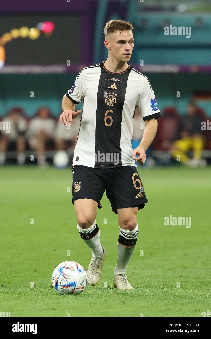 Joshua Kimmich of Germany during the FIFA World Cup 2022, Group E ...