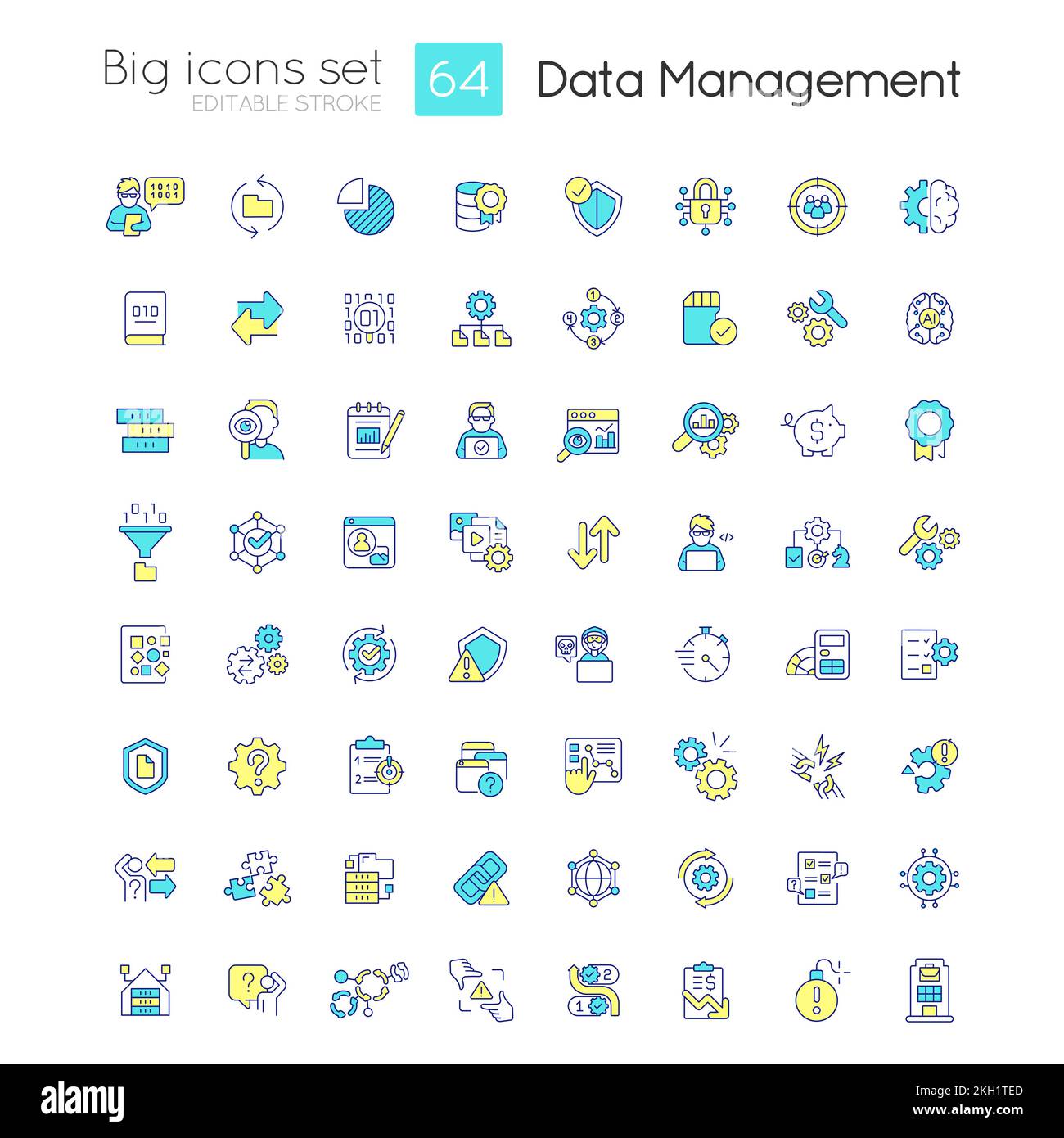 Database management system image Cut Out Stock Images & Pictures - Alamy