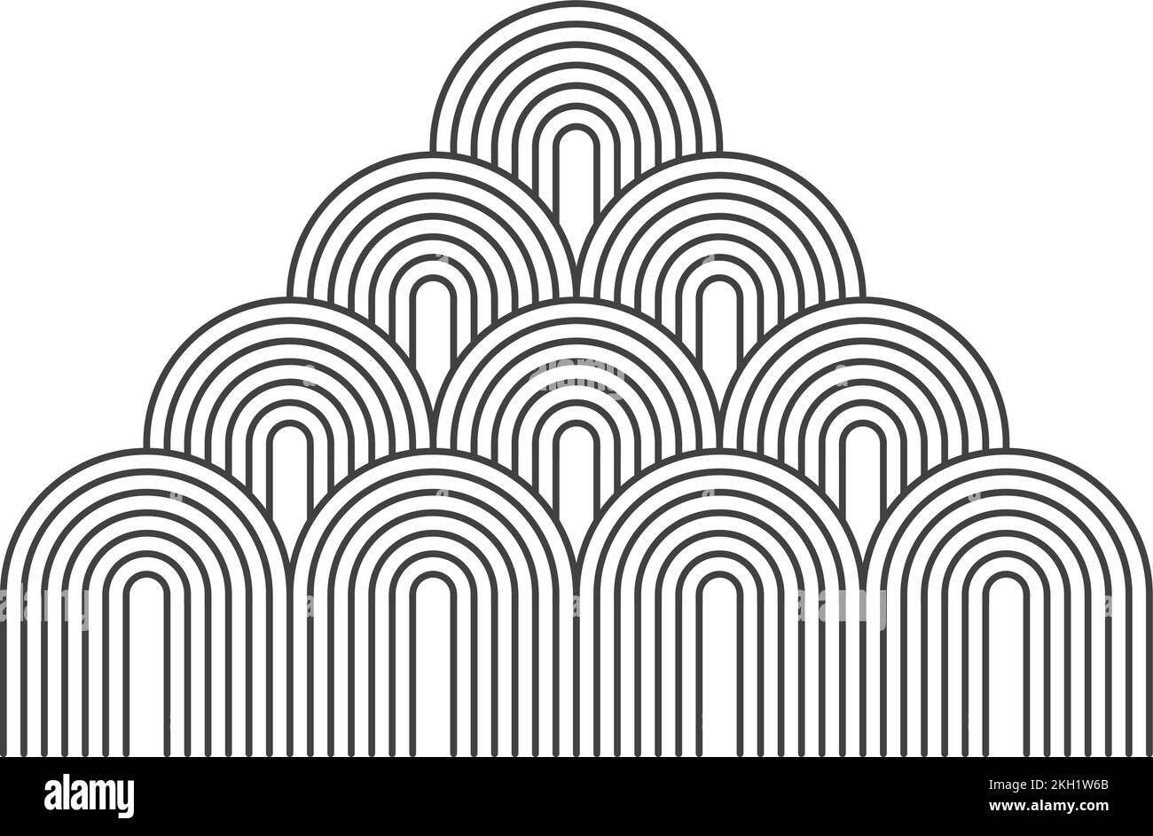 Retro mid century modern abstract Black and White Stock Photos & Images ...