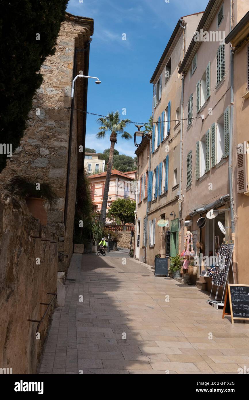 Bormes les Mimosas, charming village in the south of France Stock Photo - Alamy