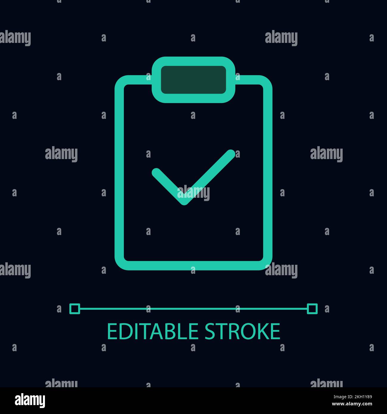 Completed task pixel perfect glassmorphism ui icon for dark theme Stock ...