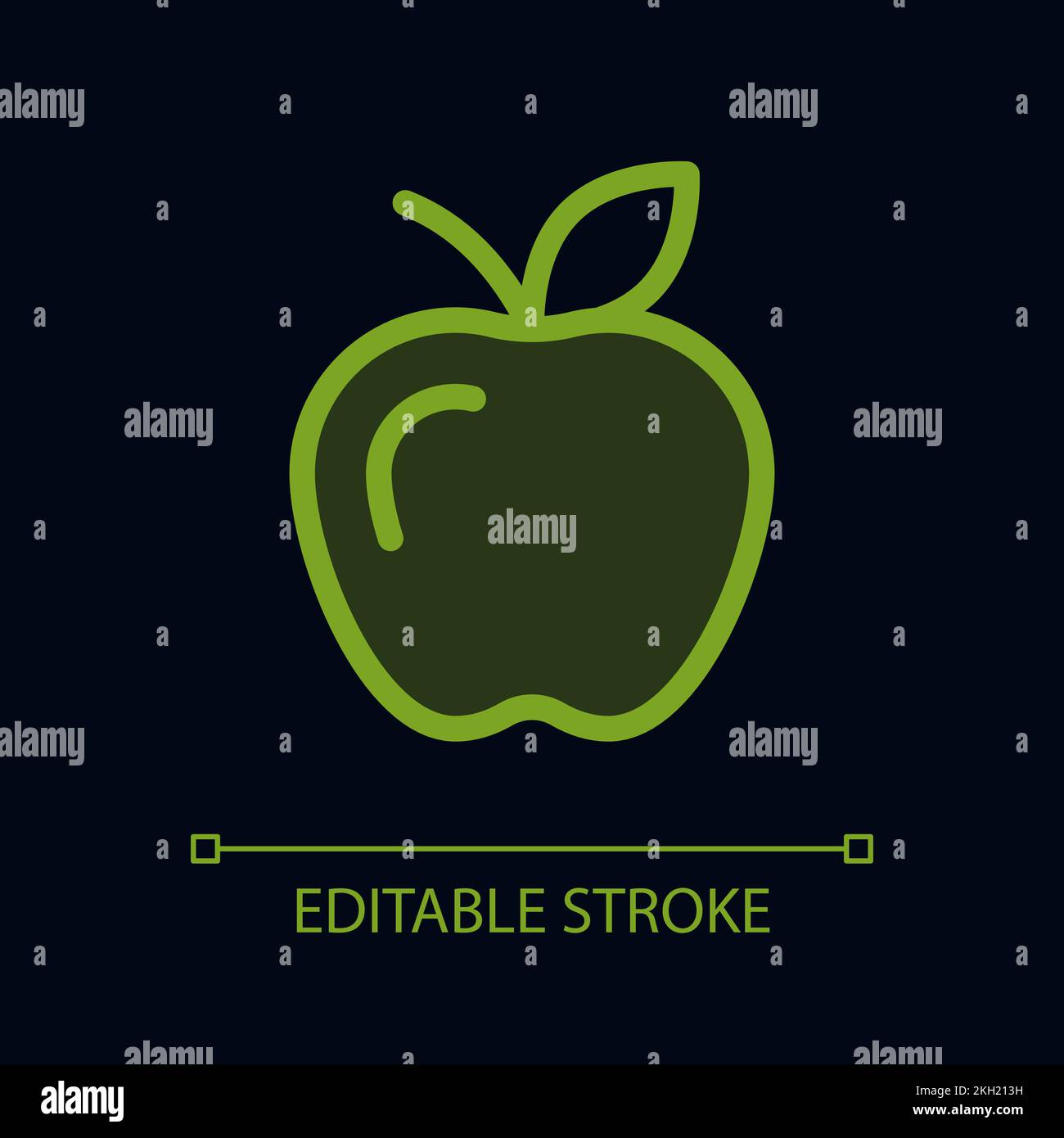 Apple pixel perfect glassmorphism ui icon for dark theme Stock Vector ...