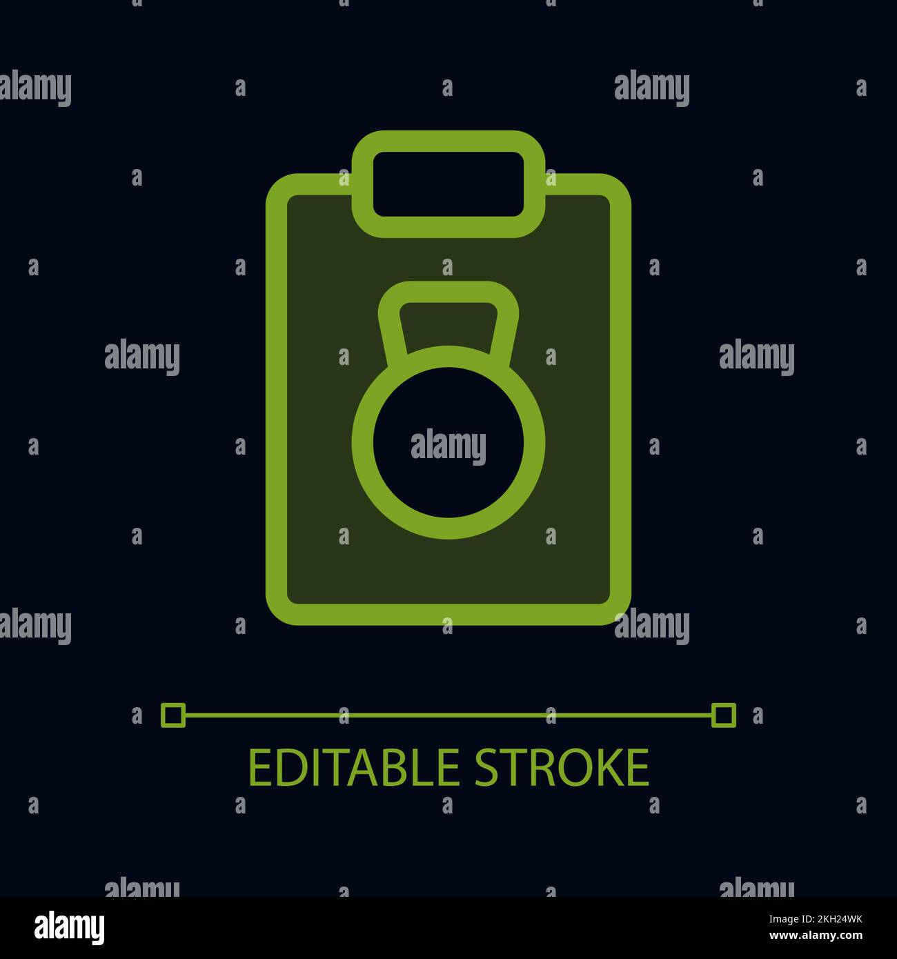 Workout plan pixel perfect glassmorphism ui icon for dark theme Stock Vector Image & Art - Alamy