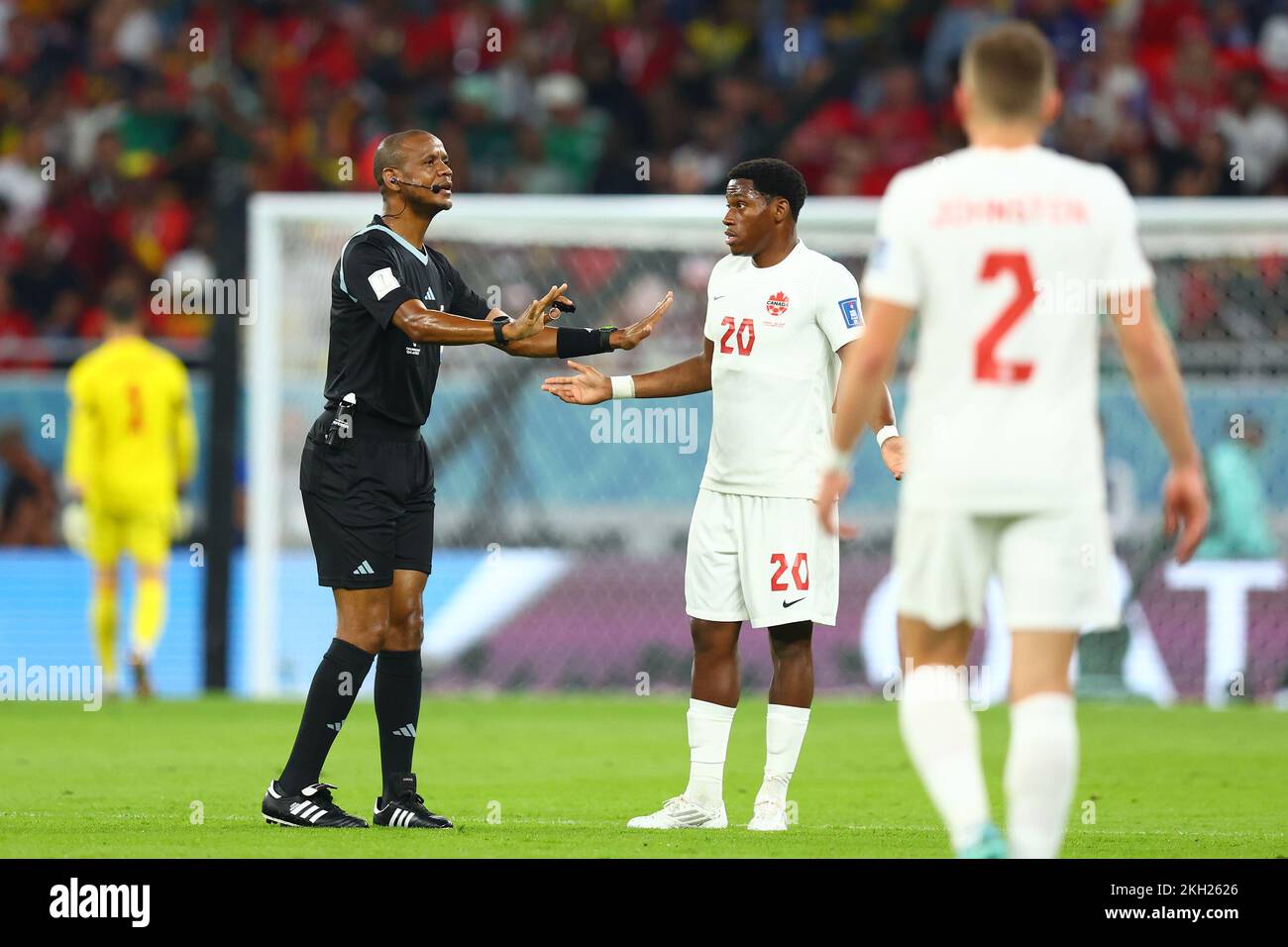 Doha, Qatar. Al Rajjan, Qatar. 23rd Nov, 2022. Soccer, Qatar 2022 World ...